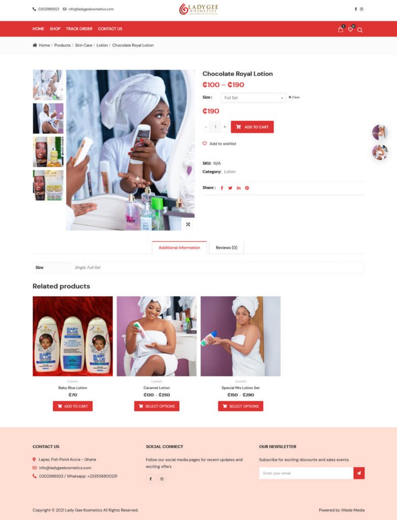 Lady Gee Kosmetics – iWade Media